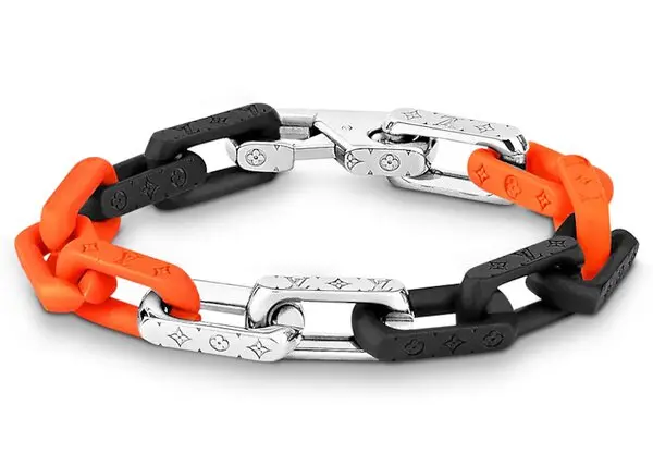LOUIS VUITTON Monogram Chain Bracelet