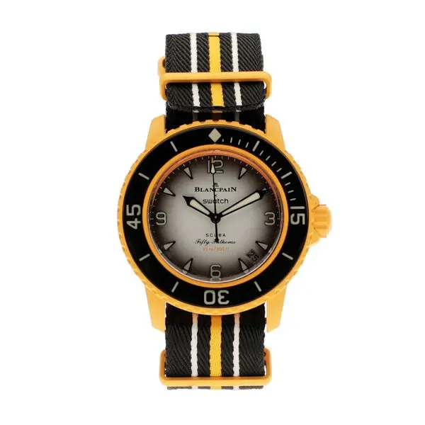 SWATCH Blancpain X Scuba Fifty Fathoms Pacific Ocean Watch