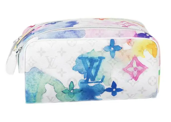 LOUIS VUITTON Dopp Kit Monogram Watercolor