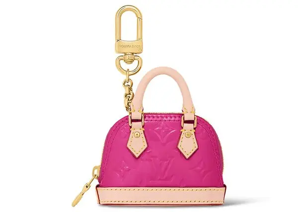 LOUIS VUITTON Micro Alma Vernis Key Holder