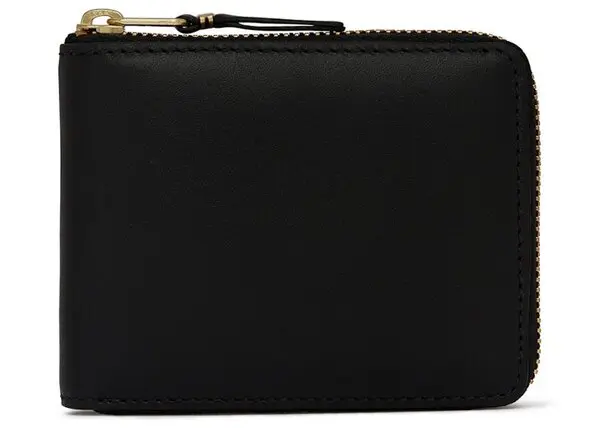 Comme Des Garçons Sa7100 Classic Plain Wallet - Black