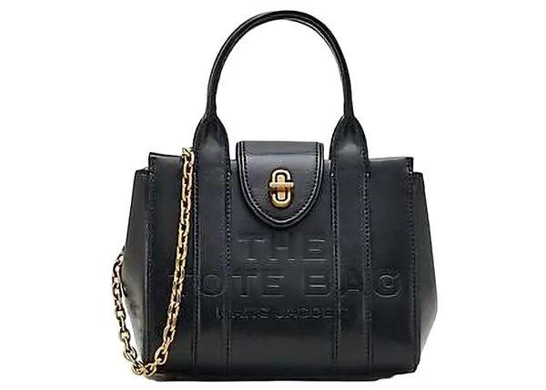 Marc Jacobs The Mini Tote Turn Lock - Black