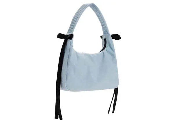Baggu X Sandy Liang Mini Bow Bag - Powder Blue