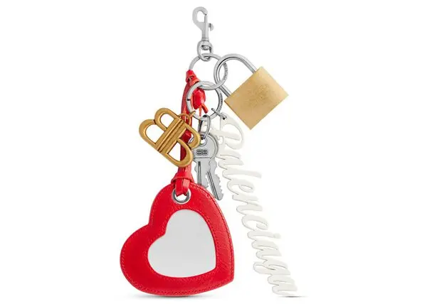 Balenciaga Paloma Keychain - Multicolored