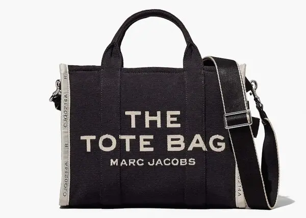 Marc Jacobs The Medium Jacquard Tote Bag - Black