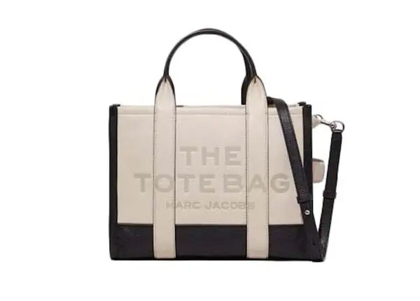 Marc Jacobs The Colorblock Medium Tote Bag - Ivory