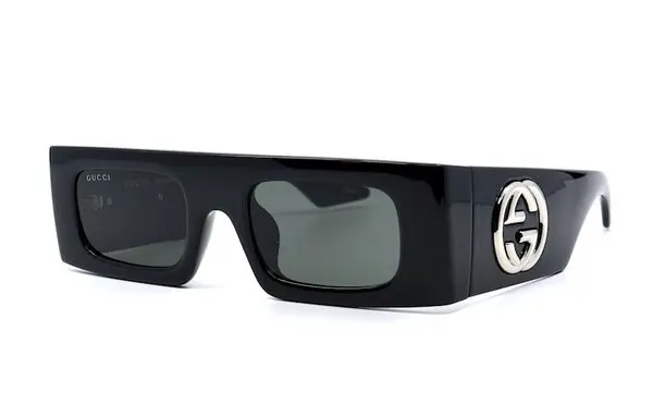 Gucci Rectangle Full Rim Sunglasses