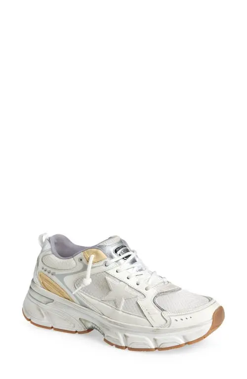 Golden Goose Lightstar Sneaker - White/ Gold