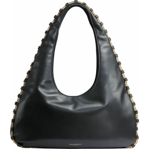 Donna Karan New York Batiste Shoulder Bag - Black/gold