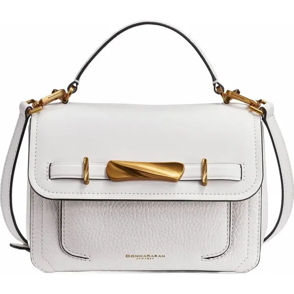 Donna Karan New York Oceanside Crossbody Bag - Brilliant White