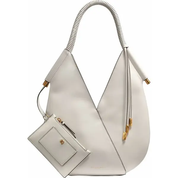 Donna Karan New York Baldwin Mini Shoulder Bag - Brilliant White