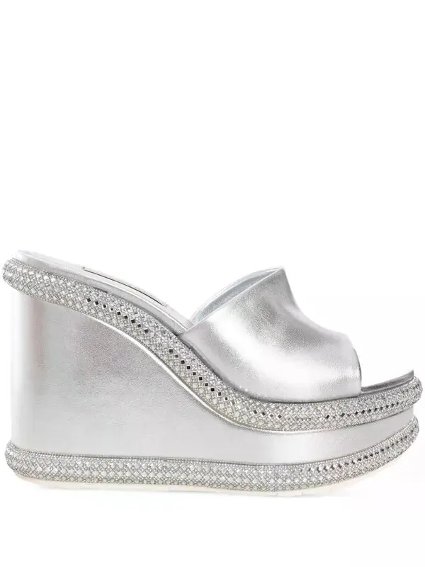 Casadei 80mm Jasmine Wedges