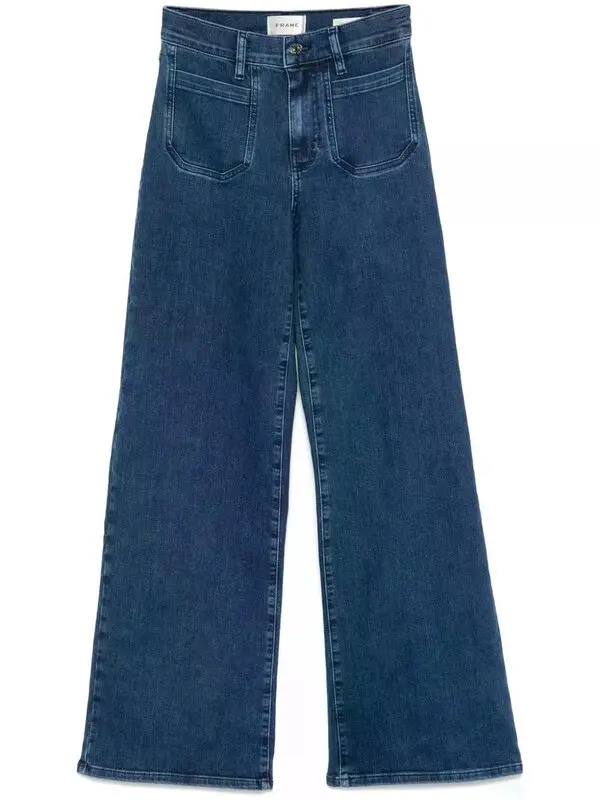 FRAME Le Slim Palazzo Jeans