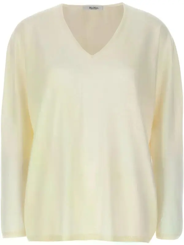 Max Mara Freccia Sweater - White
