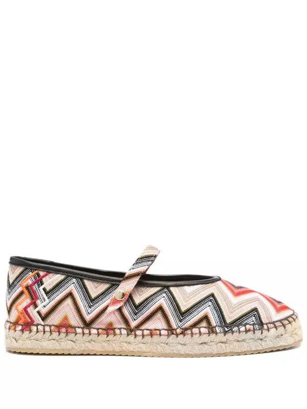 Missoni Zigzag Espadrilles - Neutrals