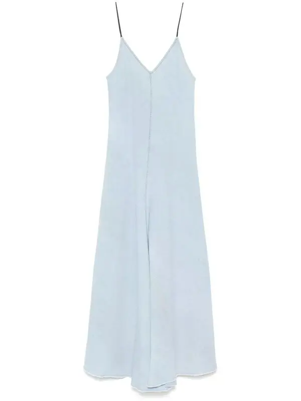 FORTE_FORTE Denim Midi Dress