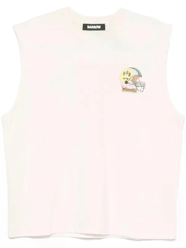 BARROW Graphic-print Tank Top