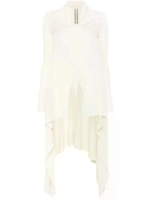 Rick Owens Tied Wrap Coat - Neutrals