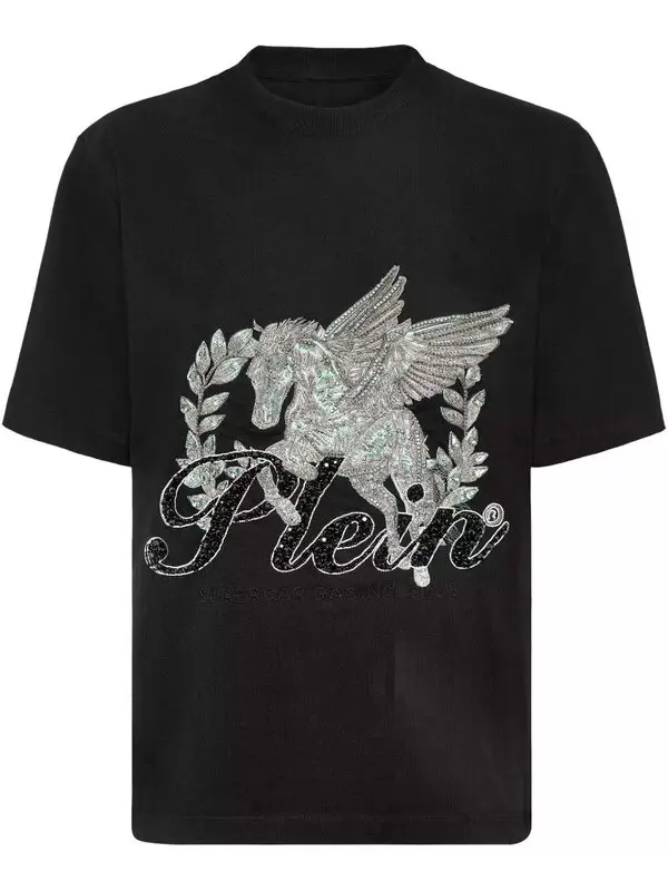 Philipp Plein Unicorn T-shirt - Black