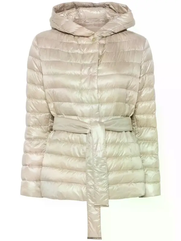 Herno Hooded Puffer Jacket - Neutrals