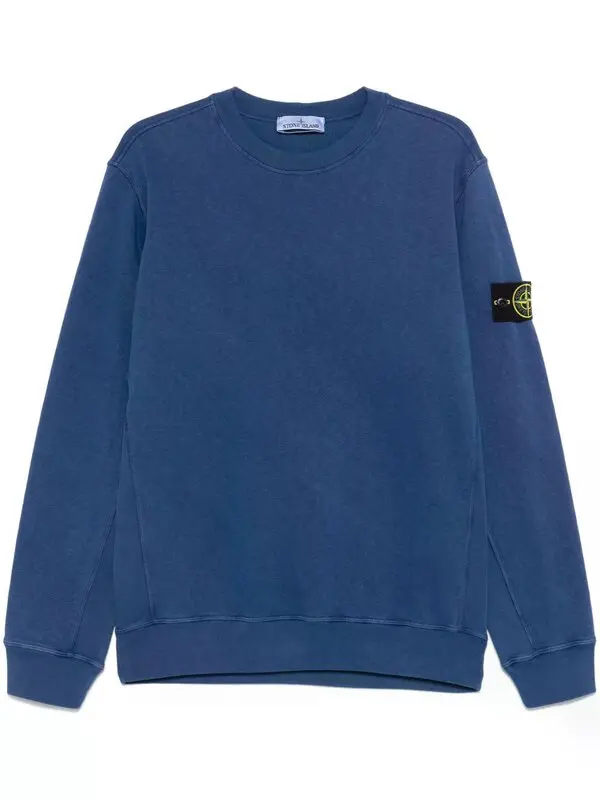 Stone Island Compass-badge Sweatshirt - Blue