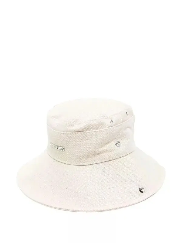 Jacquemus Le Bob De Nîmes Bucket Hat - Neutrals
