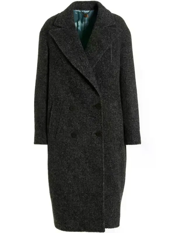 MAURIZIO MIRI Cocoon Coat - Grey