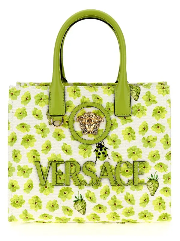 Versace La Medusa Shopping Bag - Green