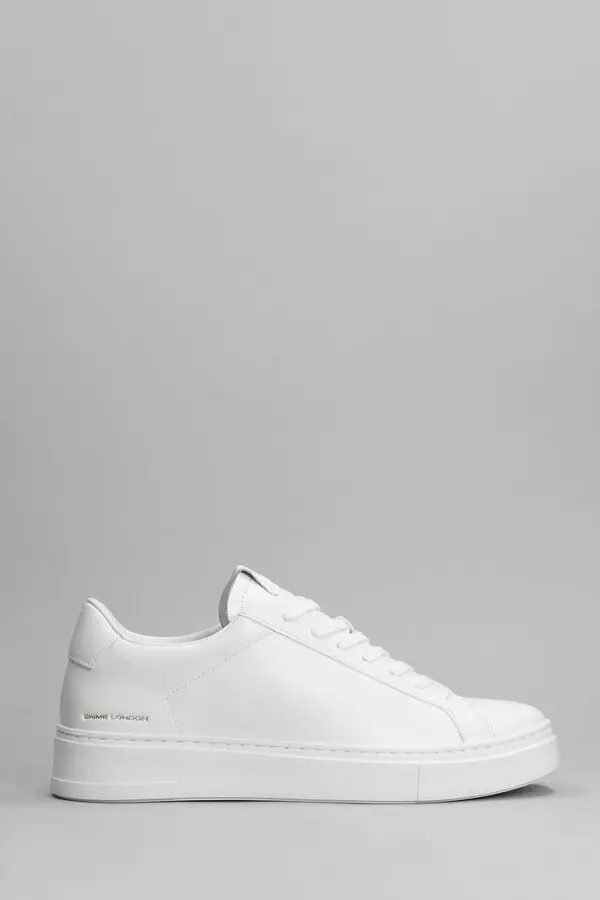 CRIME LONDON Extralight Leather Sneakers