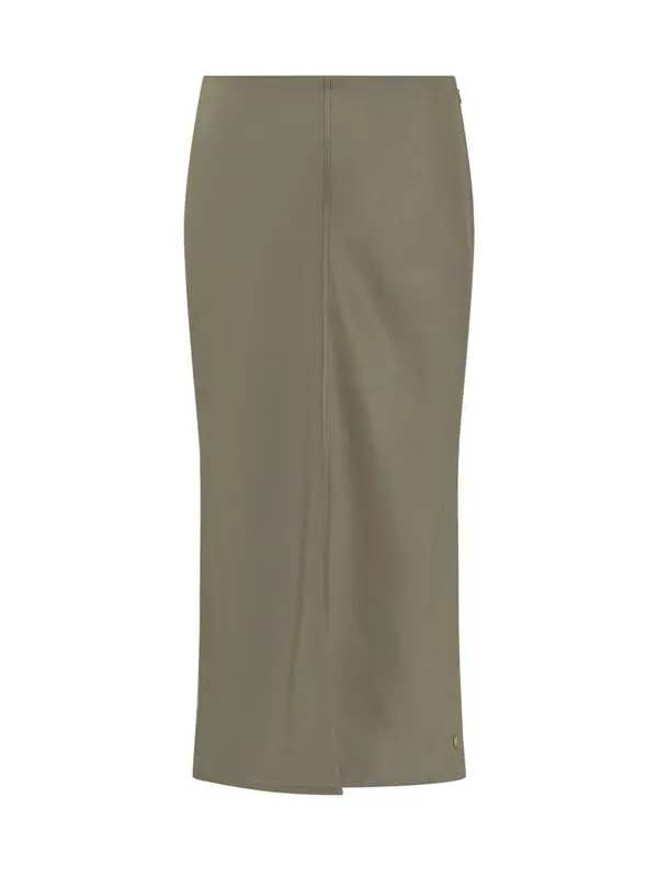 Ami Straight Skirt - Green