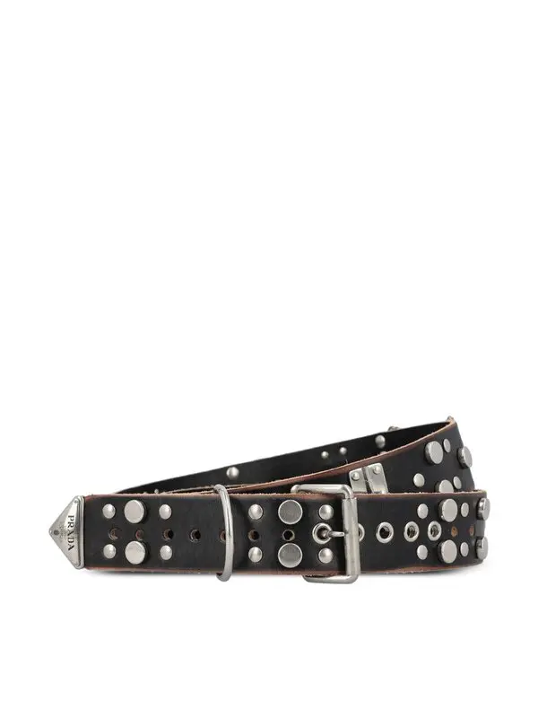 Prada Calfskin Leather Belt