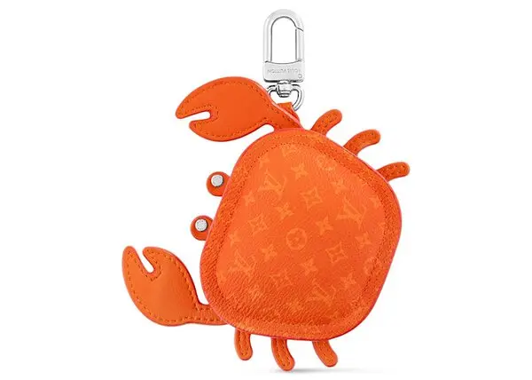 LOUIS VUITTON Crab Bag Charm - Orange