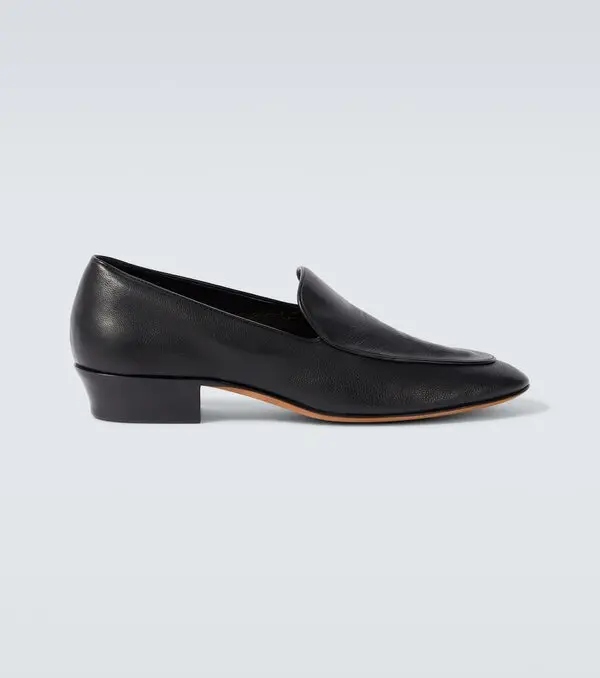 THE ROW Hereditas Leather Loafers