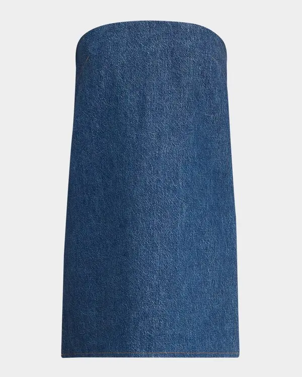 FRAME The Strapless Mini Dress - Acquaintance