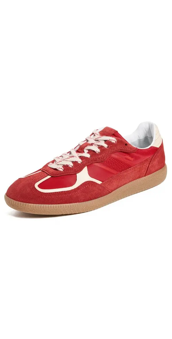 ALOHAS Rife Sheen Leather Sneakers - Sheen Red