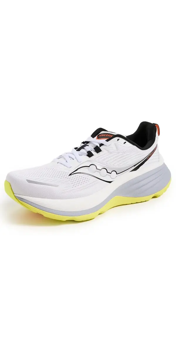Saucony Hurricane 24 Sneakers - White/black