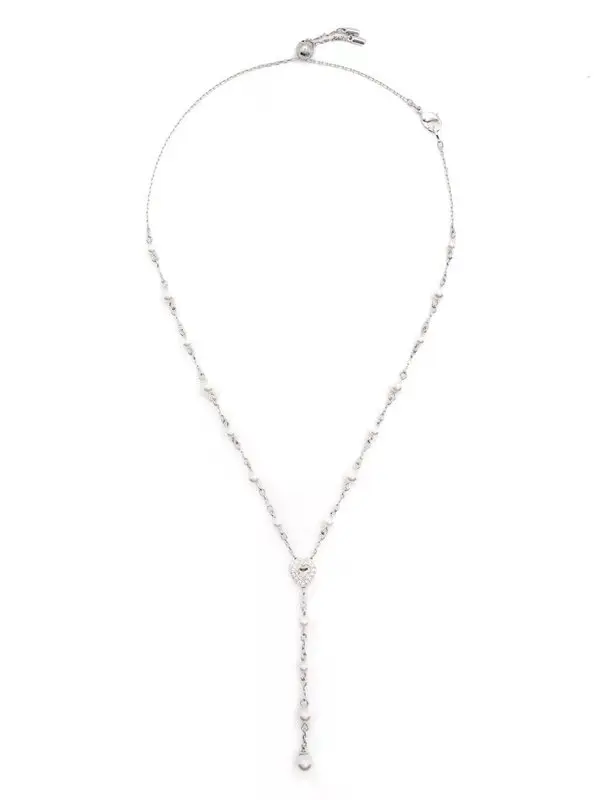 SWAROVSKI X Ariana Grande Pearl Necklace - Silver