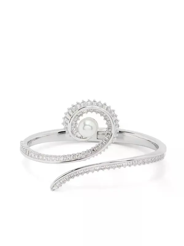 SWAROVSKI X Ariana Grande Sculpted Bracelet - Silver