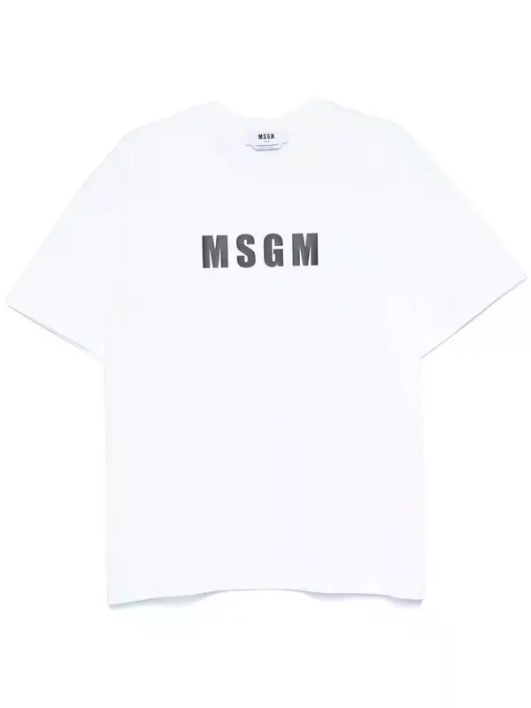 MSGM Logo-print T-shirt