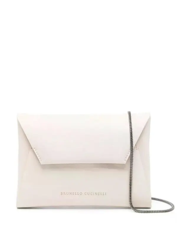 Brunello Cucinelli Duo Clutch - Neutrals