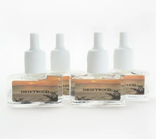 HOMEWORX BY SLATKIN + CO. Homeworx Slatkin & Co. S/4 Plug-in Diffuser Oils Driftwood