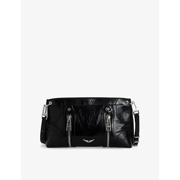 Zadig&Voltaire Sunny Moody Leather Handbag - Noir