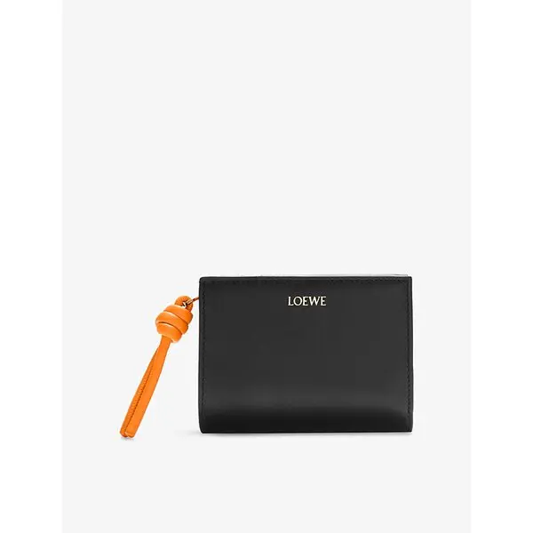 Loewe Knot Compact Leather Wallet