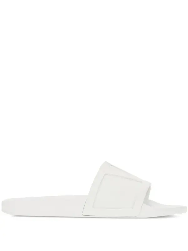 Valentino Garavani Pool Slides - White