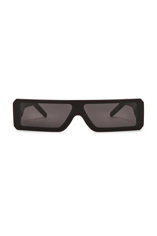 Rick Owens Gethshades Sunglasses - Mahogany & Black