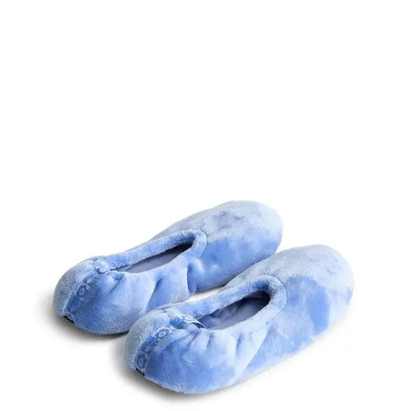 VERA BRADLEY Travel Slippers - Purple