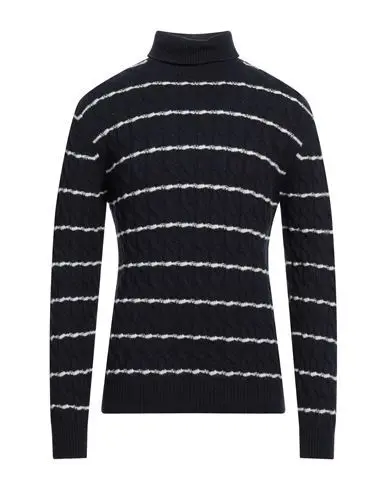 WOOL & CO Striped Turtleneck Top
