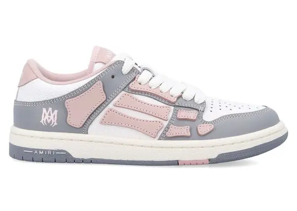 Amiri Skel Top Low Varsity Sneakers - Pale Peach