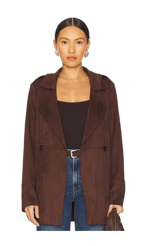 LOVERS AND FRIENDS Lana Faux Suede Jacket