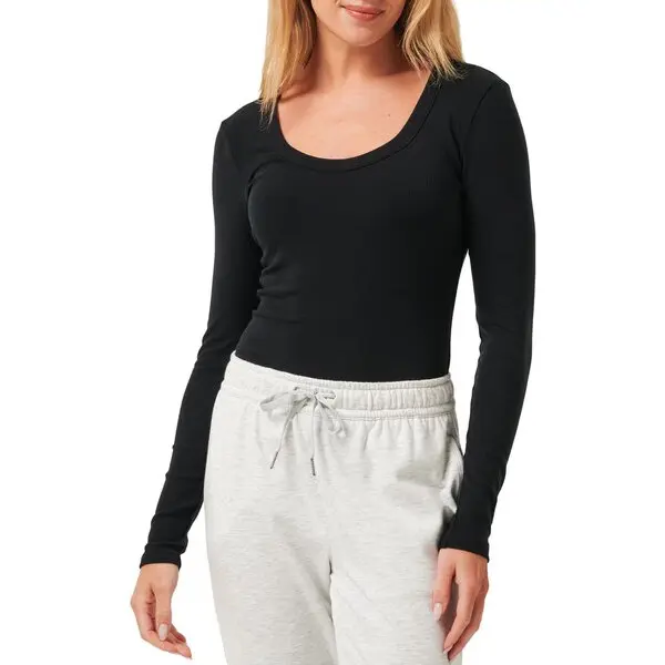 Travis Mathew Cloud Rib Top - Black
